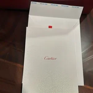 Cartier | Accessories | Cartier Greeting Card Thick Heavy Duty | Poshmark